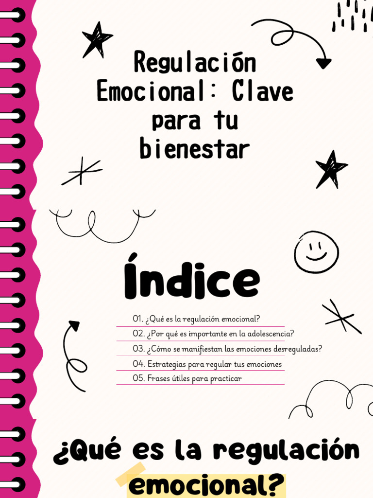 Regulación Emocional | PDF | Las emociones | Autorregulación emocional