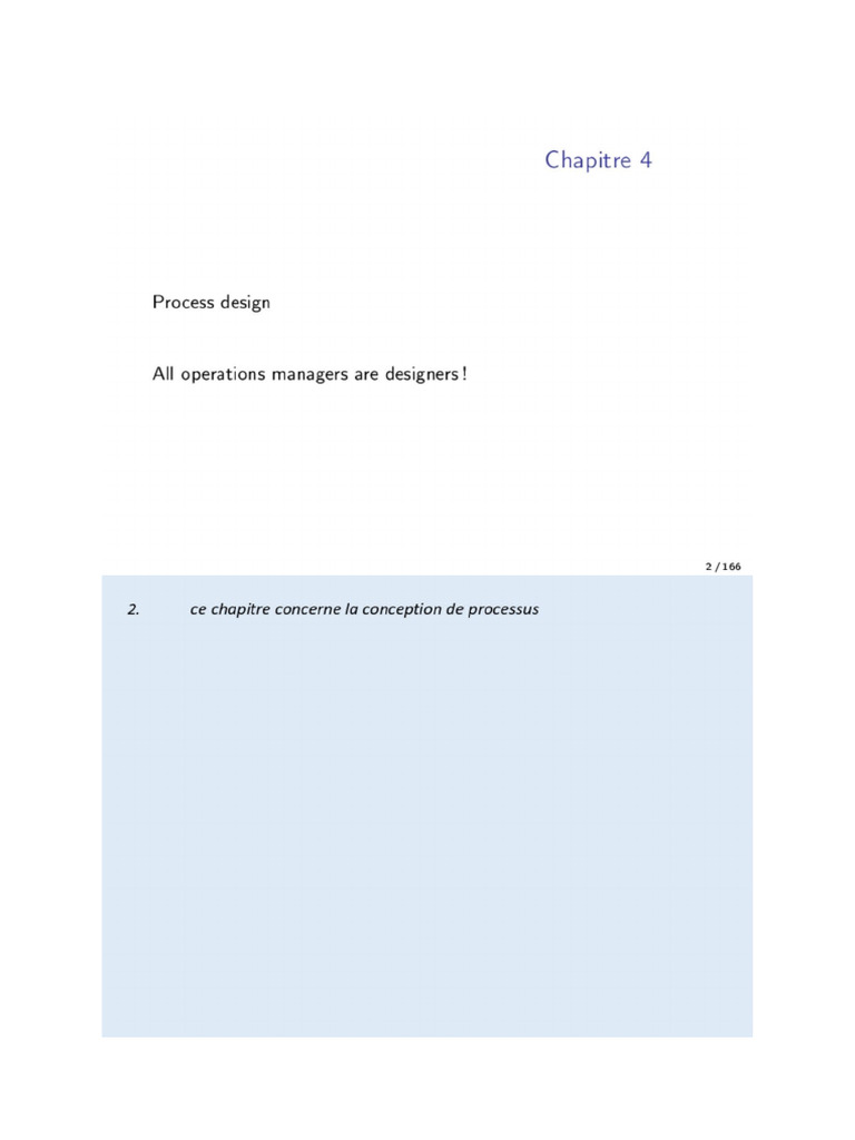 Chapitre 4 Process Design | PDF