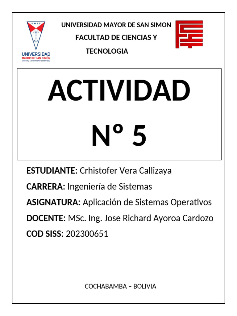 ACTIVIDAD5 | PDF | Archivo de computadora | Lenguaje de escritura