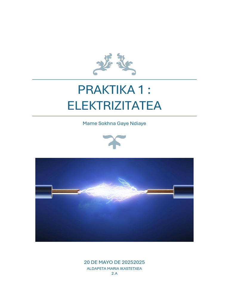 Praktika 1 | PDF