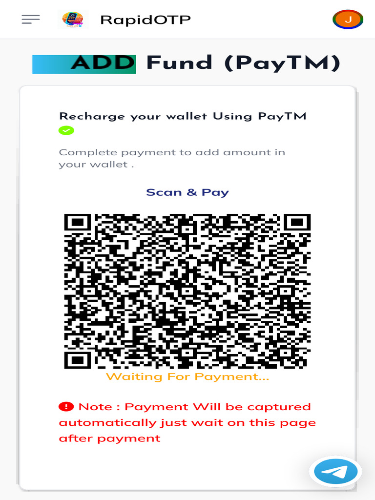 PayTM Recharge RapidOtp | PDF