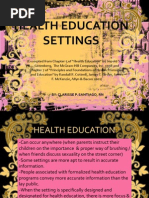 Health Education - Lecture Notes PDF | PDF | Behavior | Behavioural ...