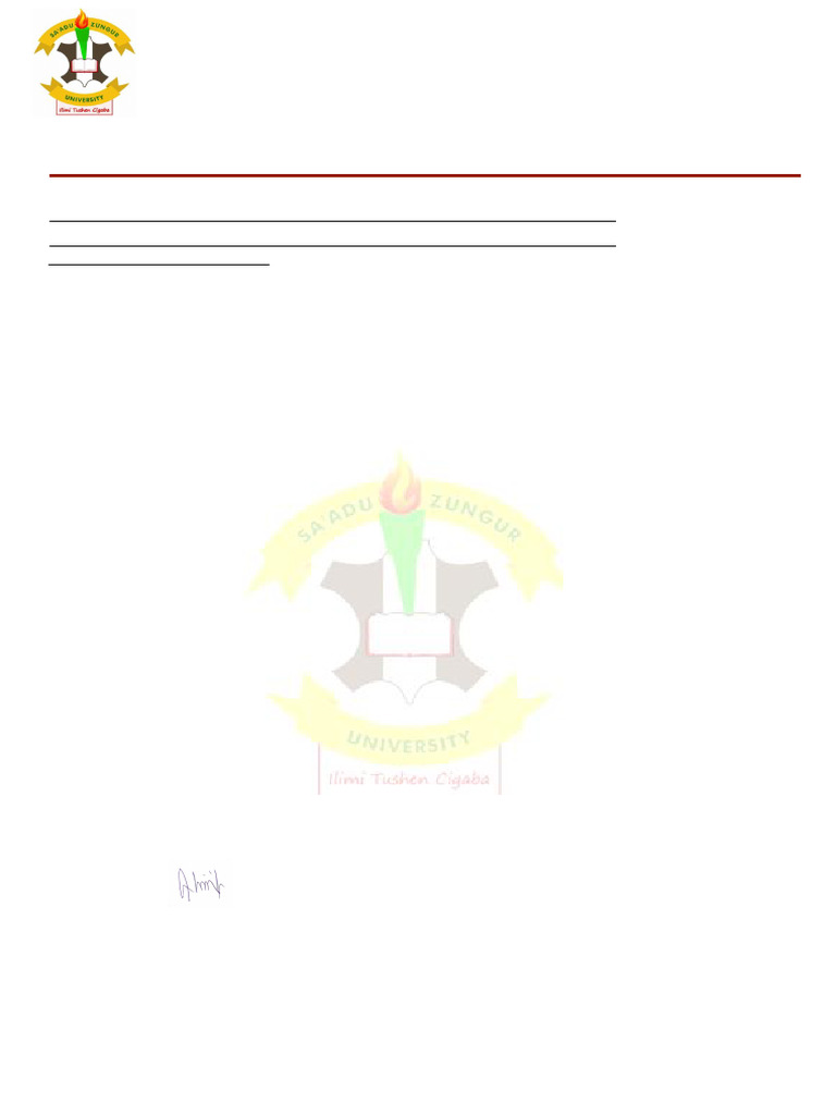 BASUG Provisional Admission Offer 2024/2025 | PDF | Blouse | Academic ...