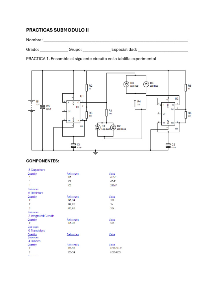 Practicas Submodulo II | PDF