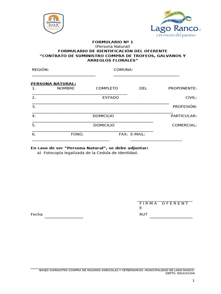 Anexos Trof y Galvanos | PDF