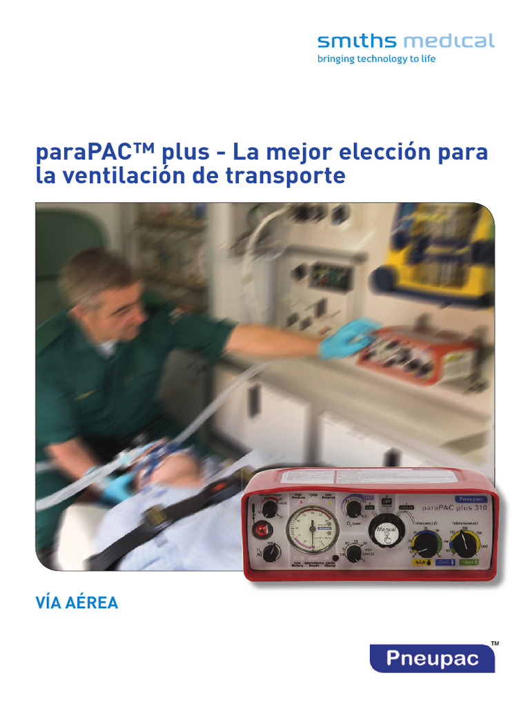 Ventilación Mecánica con paraPAC™ plus | PDF