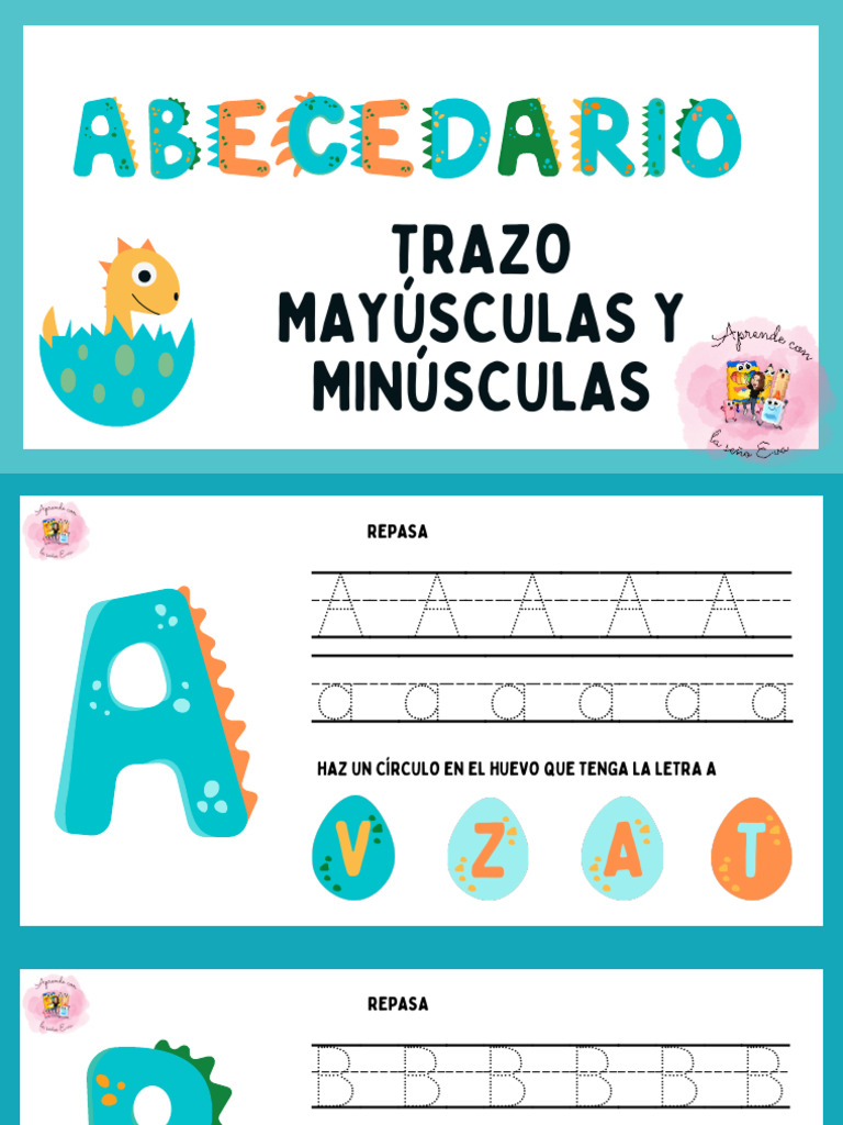 Trazo Mayúsculas Y Minúsculas | PDF
