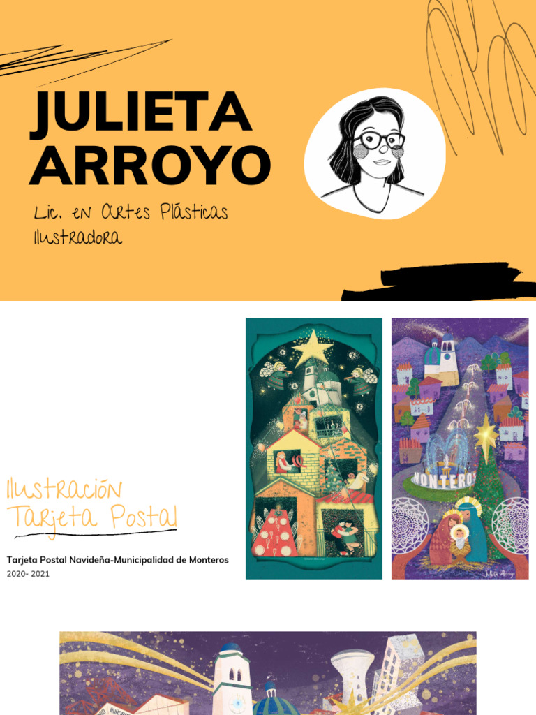 Portfolio Ilustración - Julieta Arroyo PDF | PDF | Ilustración | Dibujo