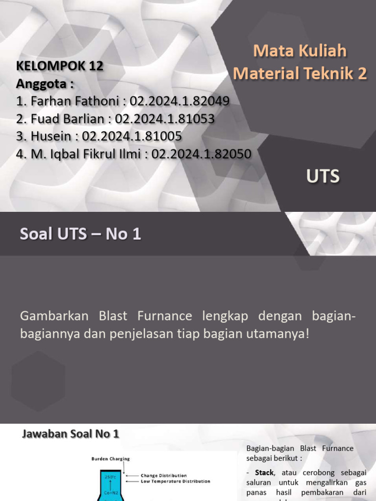Presentasi UTS - Kelompok 12 | PDF