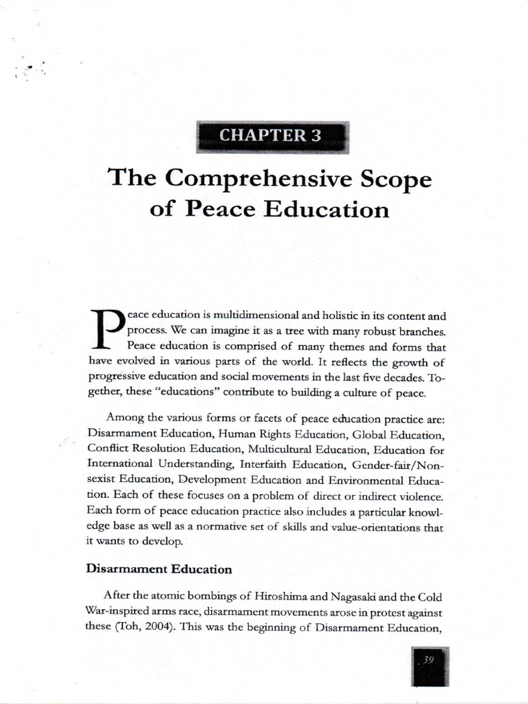 Geepst Peace Studies L-3 (Miss) | PDF