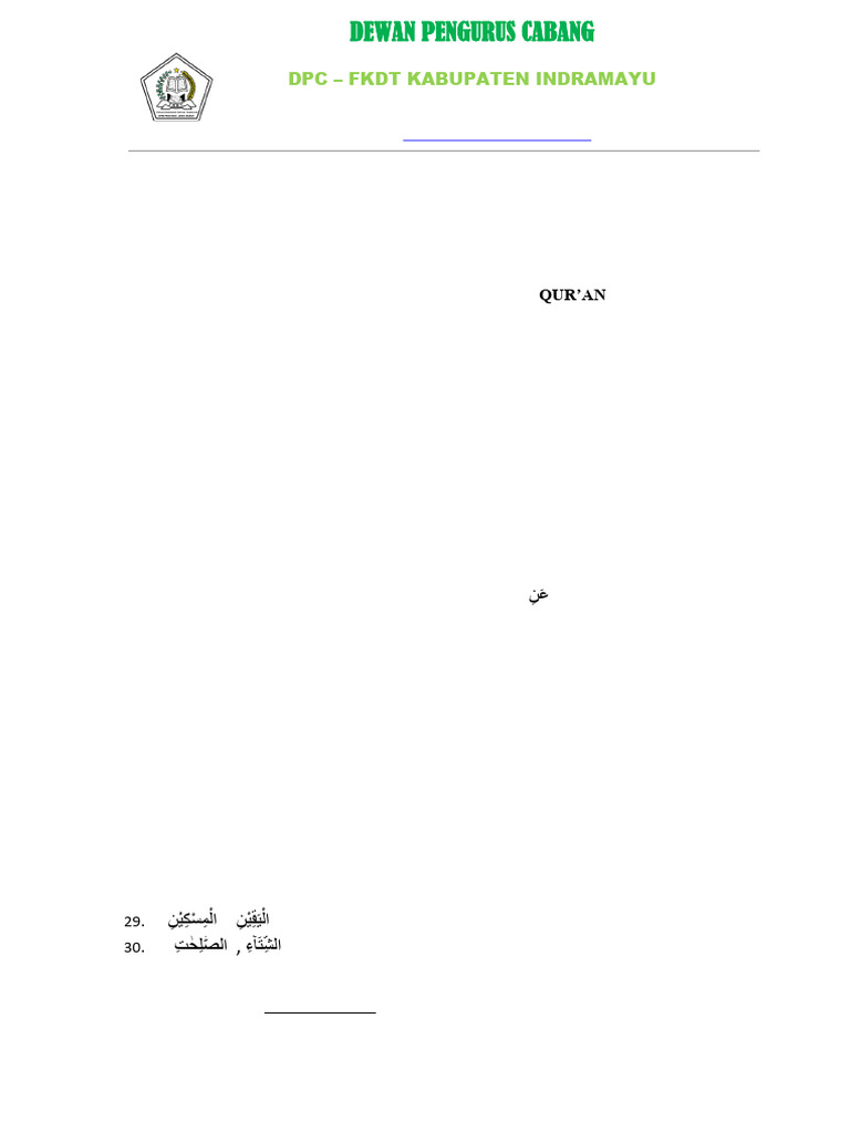 Kunjab Pat Mdtu Kelas 2 TP 2024 - 2025 | PDF