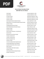 2025-26 GSCS School Calendar - Board Approved 1-14-25 | PDF ...