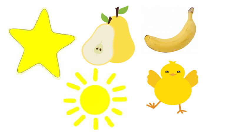 Day Care Yellow Objects | PDF