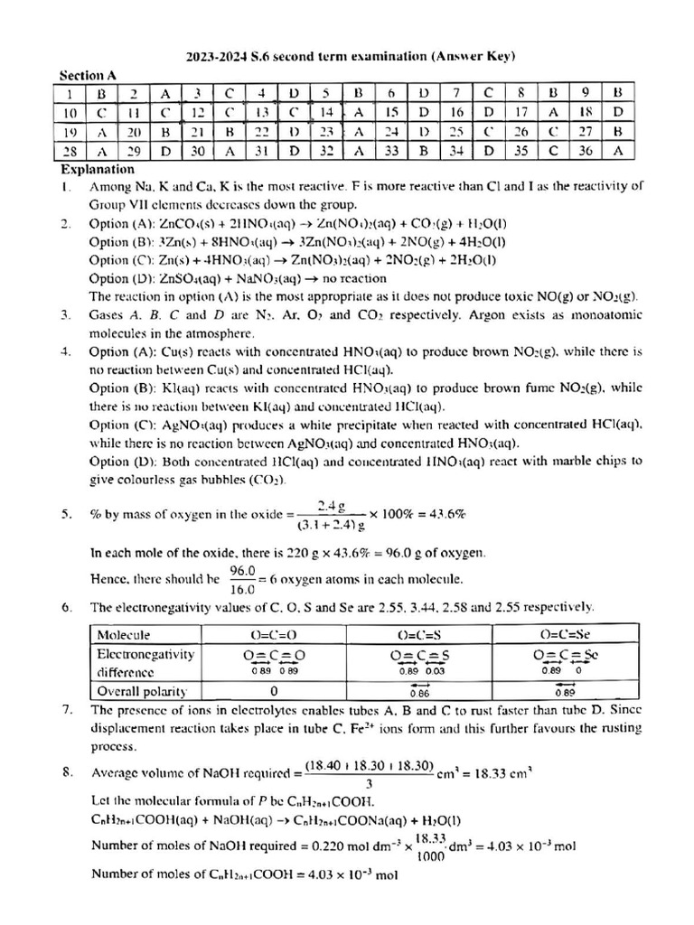CDGFSS P1+P2 Ans | PDF
