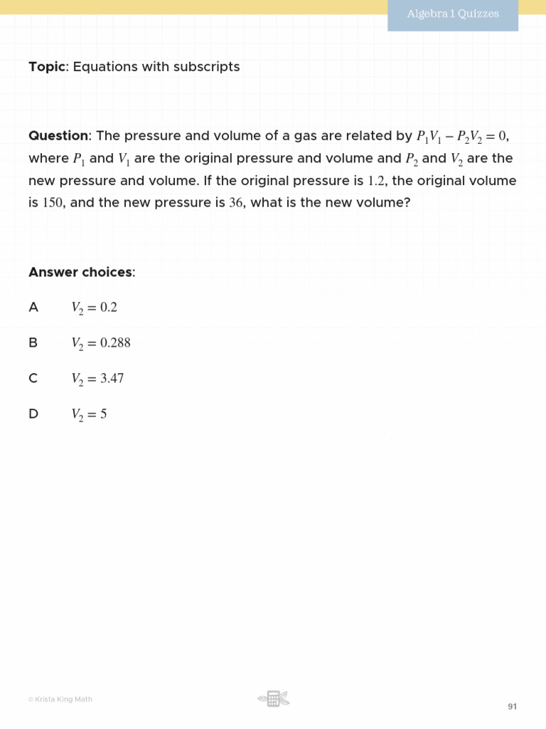 Equations With Subscripts | PDF | Equations | Physics