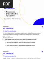 Uso de Deste, Desse, Disto e Disso | PDF | Pronome