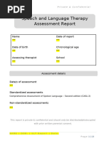 DEAP: Articulation and Phonology Assessment | PDF | Syllable | Phoneme