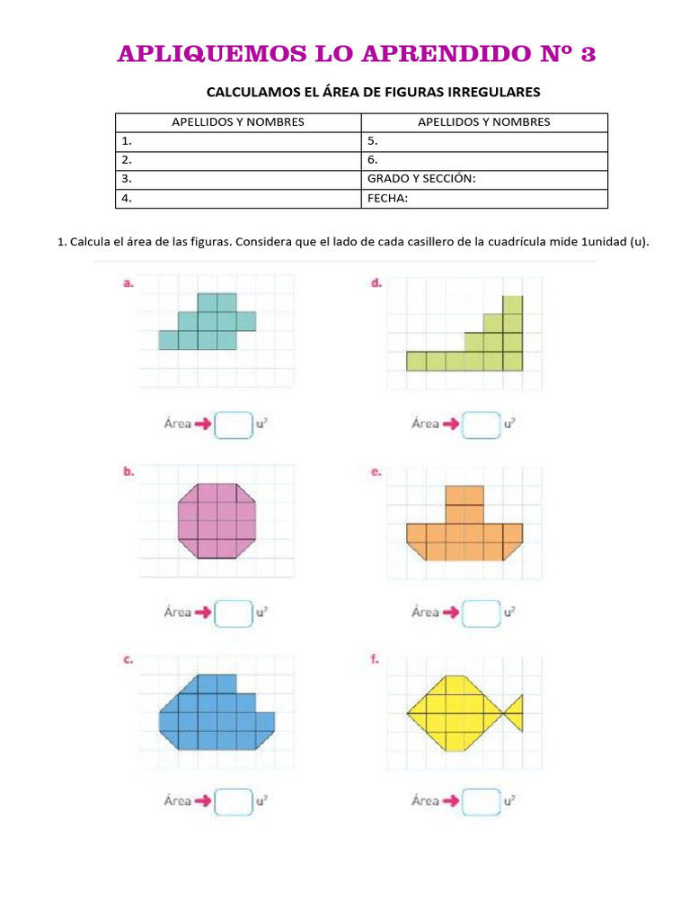 Figuras Irregulares | PDF
