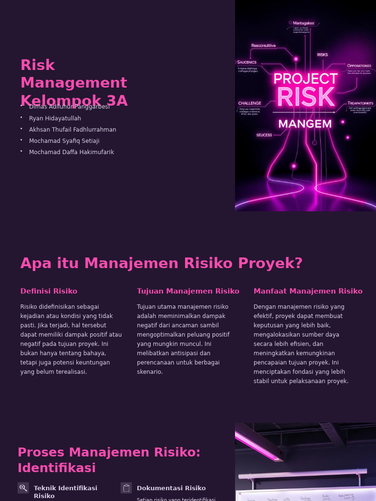 Risk Management Kelompok 3A 1 | PDF