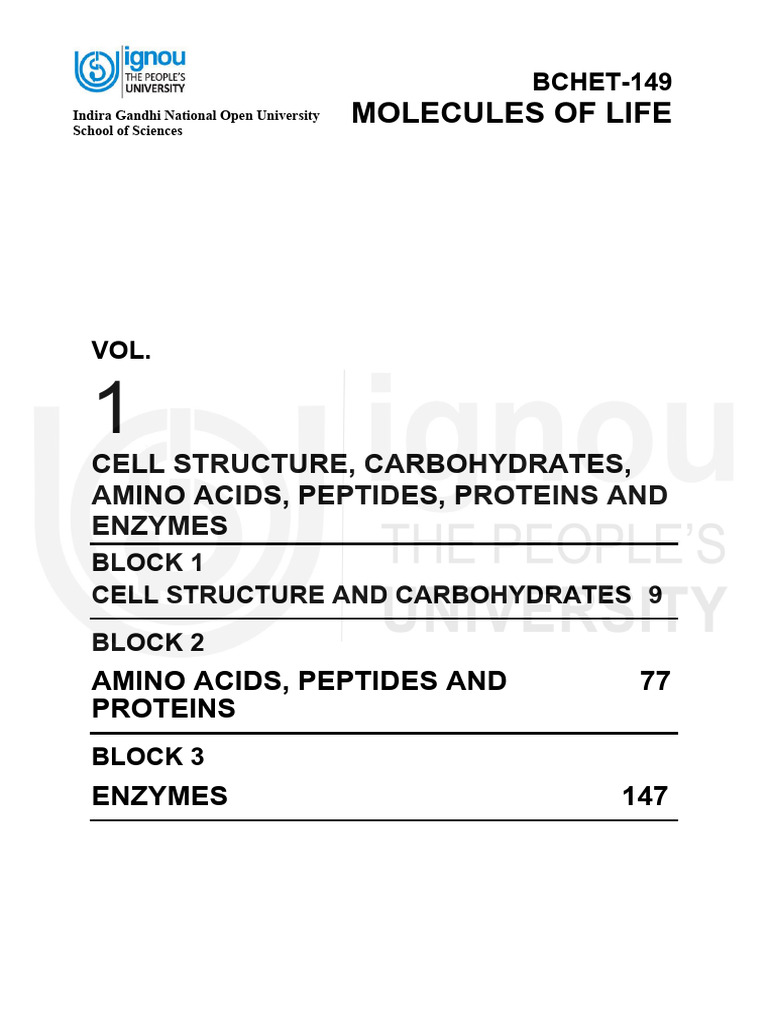 Block 1 | PDF | Cell (Biology) | Cell Membrane