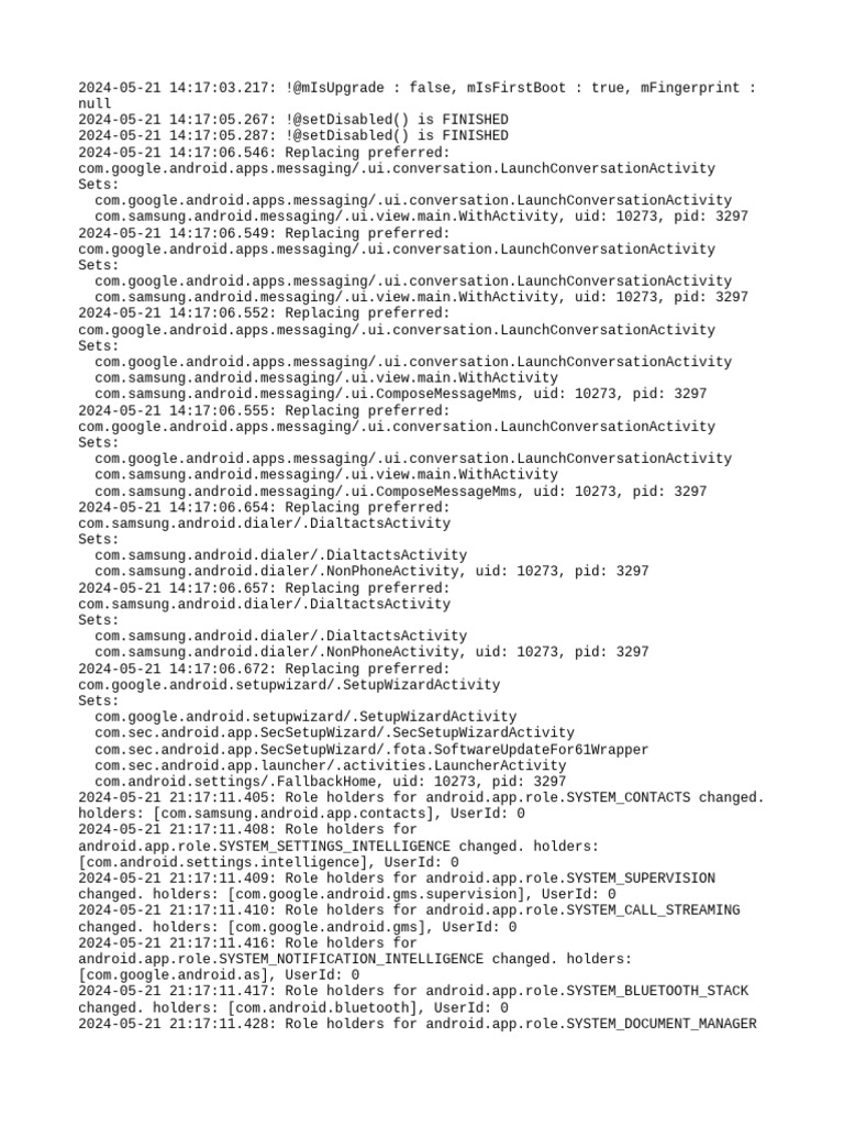 pm_debug_info | PDF | Android (Operating System) | Information Appliances