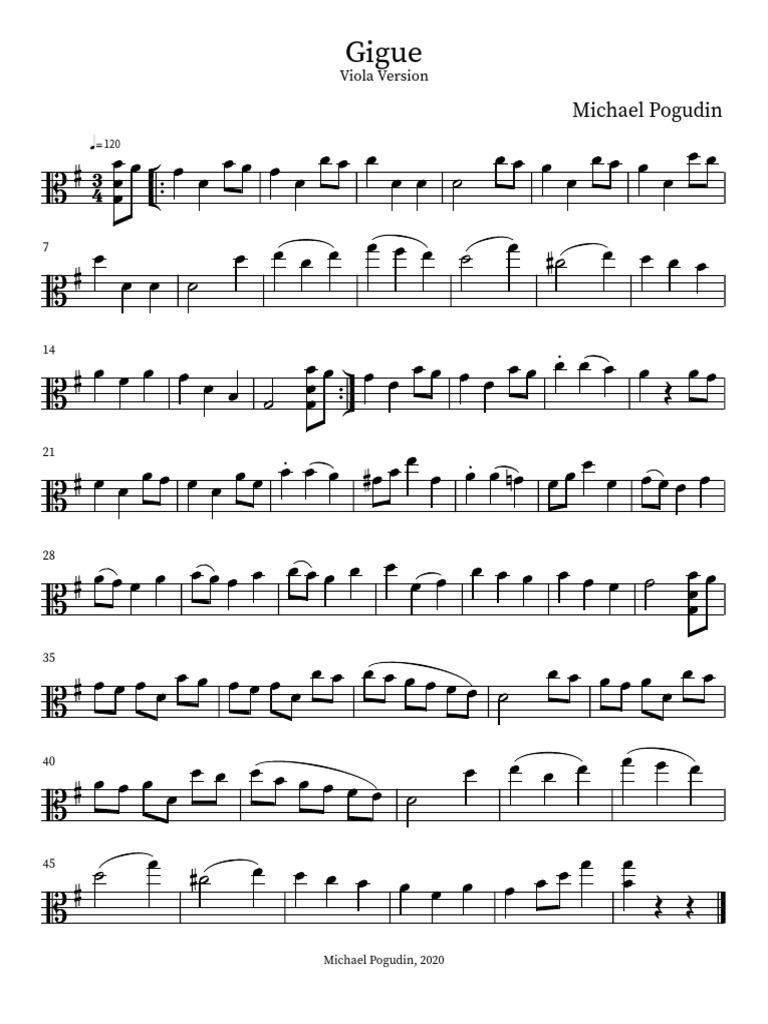 Gigue | PDF