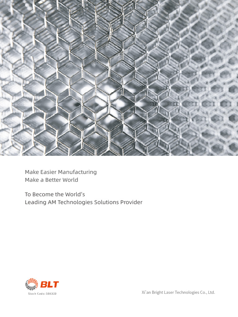 3D打印 BLT Company Brochures | PDF | 3 D Printing | Alloy