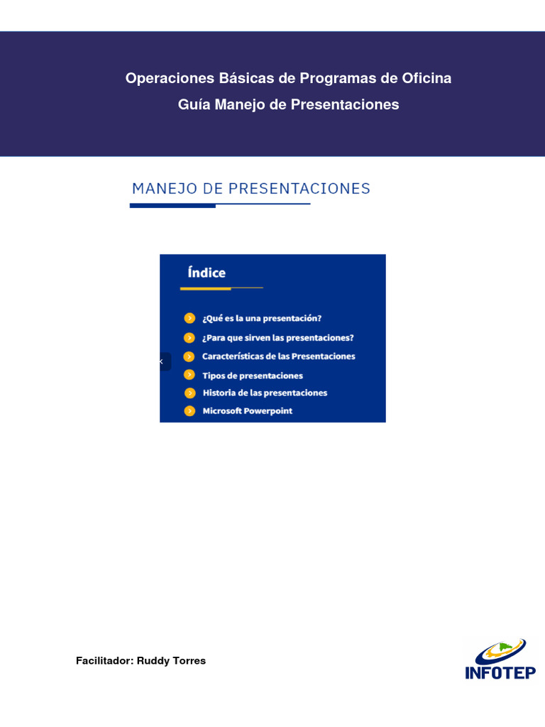 Guía Manejo de Presentaciones | PDF