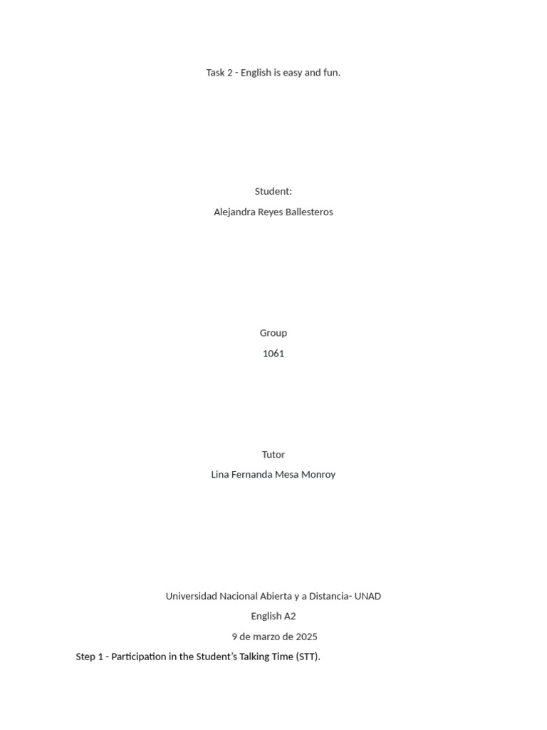 Task 2 - Alejandra Reyes Ballesteros - 1061 | PDF