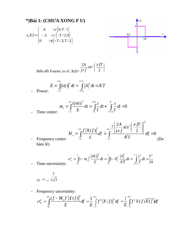 Bài tập Matlab | PDF