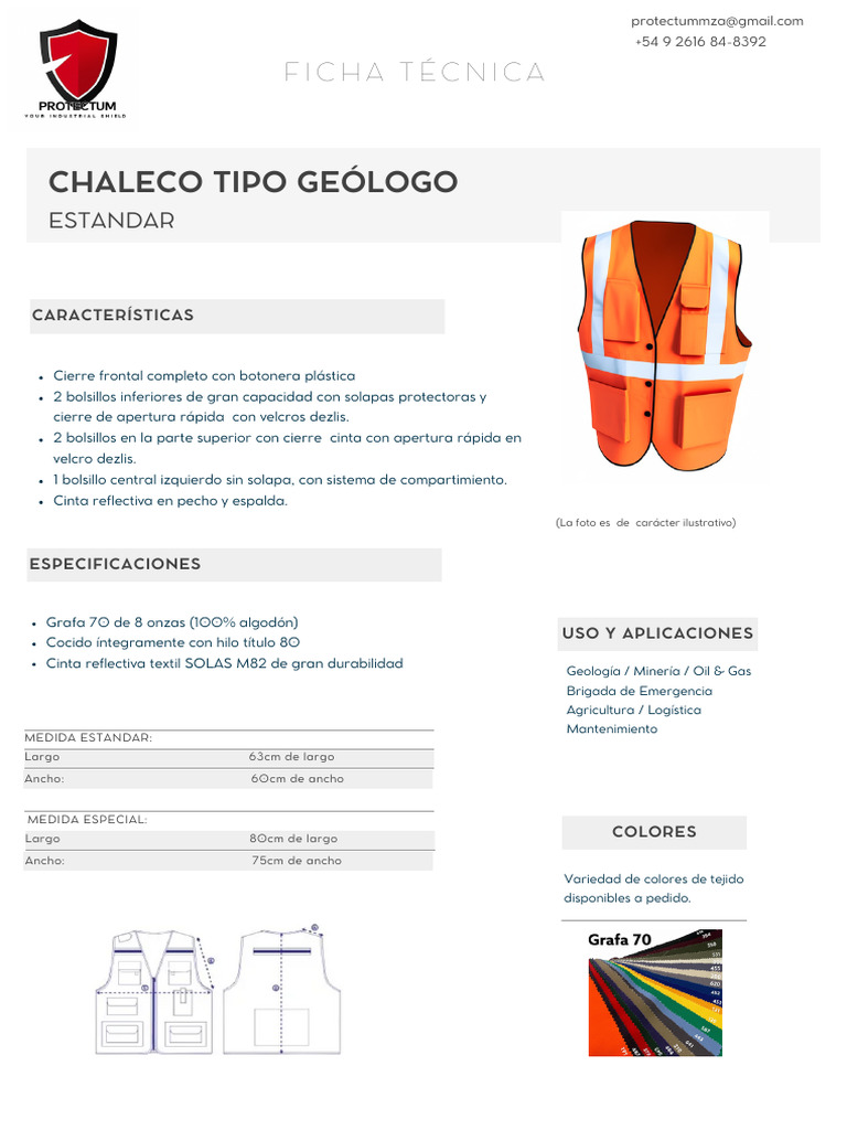 Chaleco Estandar | PDF