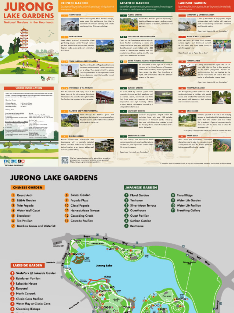Jurong Lake Gardens Overview | PDF | Gardens | Botany