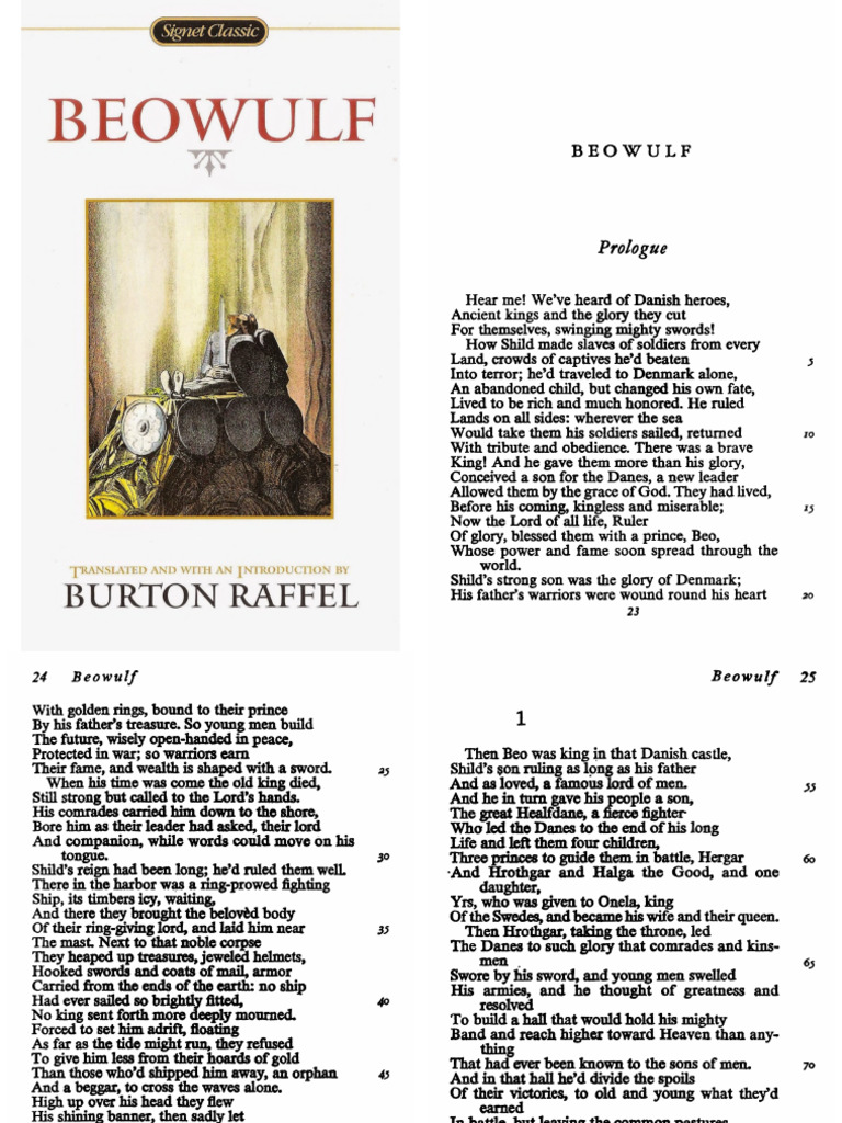 Beowulf Burton Raffel | PDF