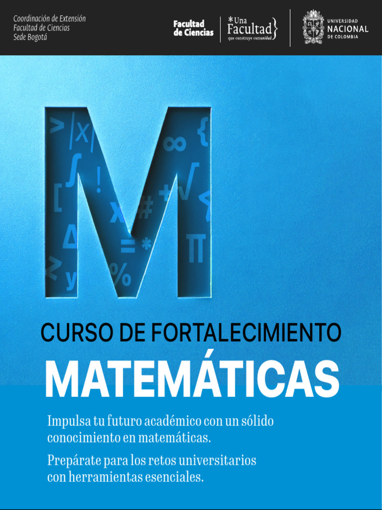 Curso de Matemáticas: Inscripciones Abiertas | PDF | Funciones ...