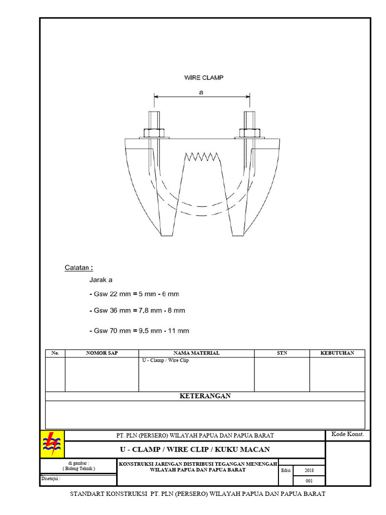 Emailing Standart Konstruksi P2B Tahun 2018_168 | PDF