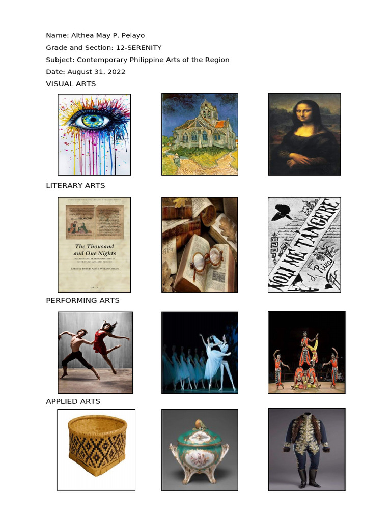 Visual Arts | PDF