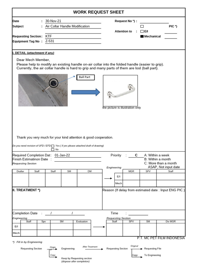 Air Collar Modification | PDF