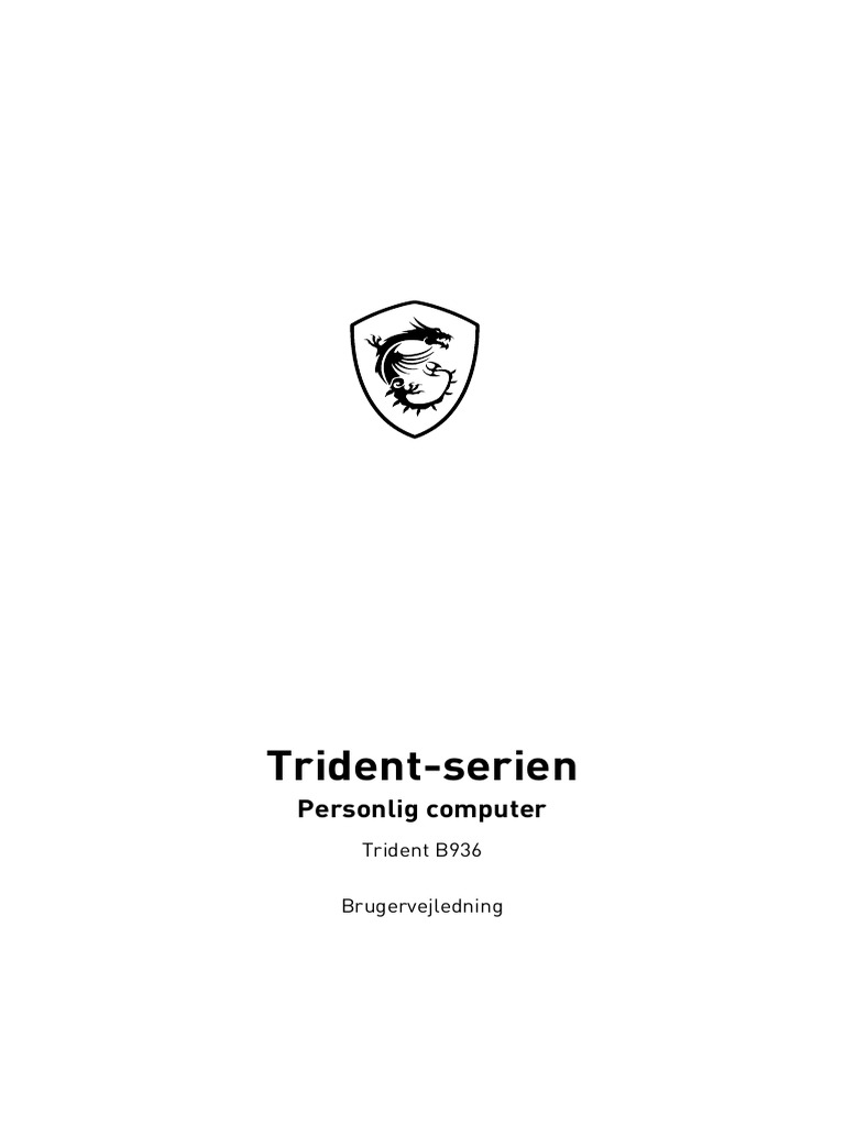 Trident B936v1.0 Danish | PDF