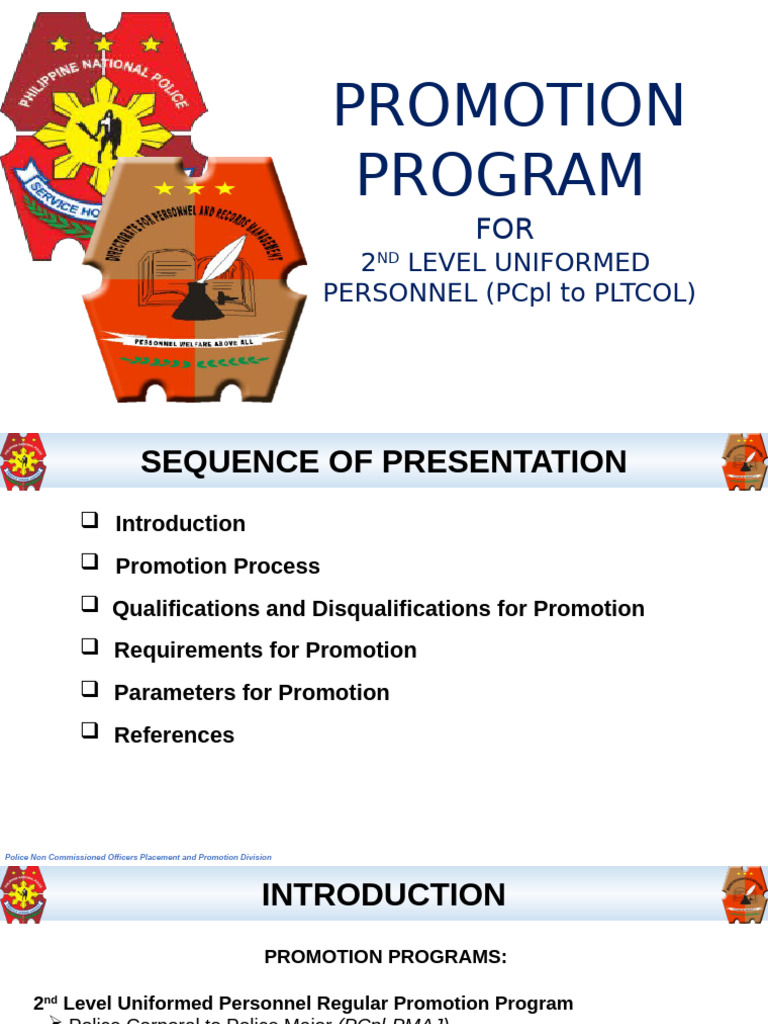 PLTCOL Promotion Guidelines in PNP | PDF | Government | Public Law