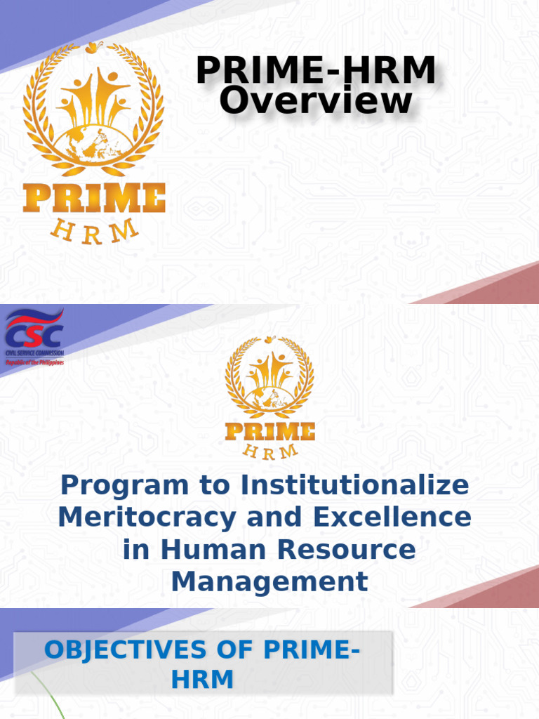 (Overview of Prime-Hrm) PNP | PDF | Human Resource Management | Business