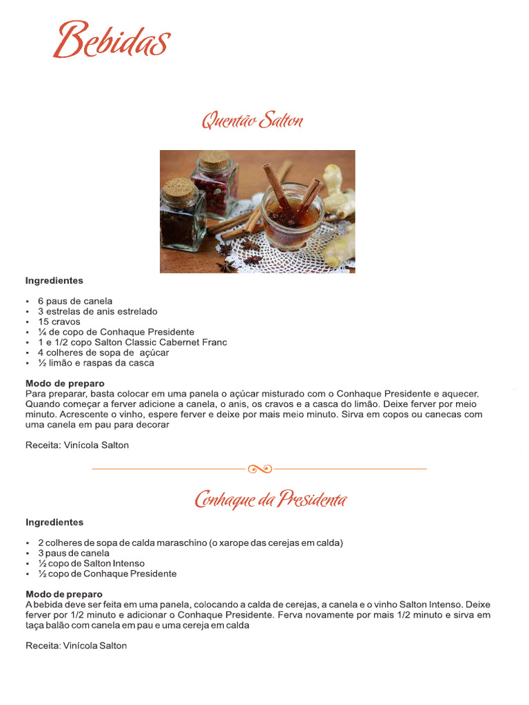Bebida | PDF