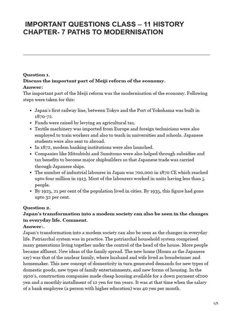 Japan and China's Modernization Insights | PDF | Kuomintang | Mao Zedong