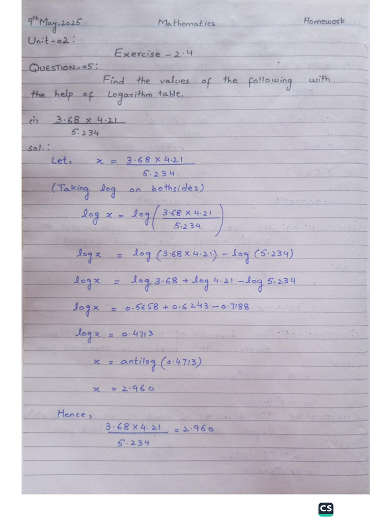 Math Homework 9th | PDF