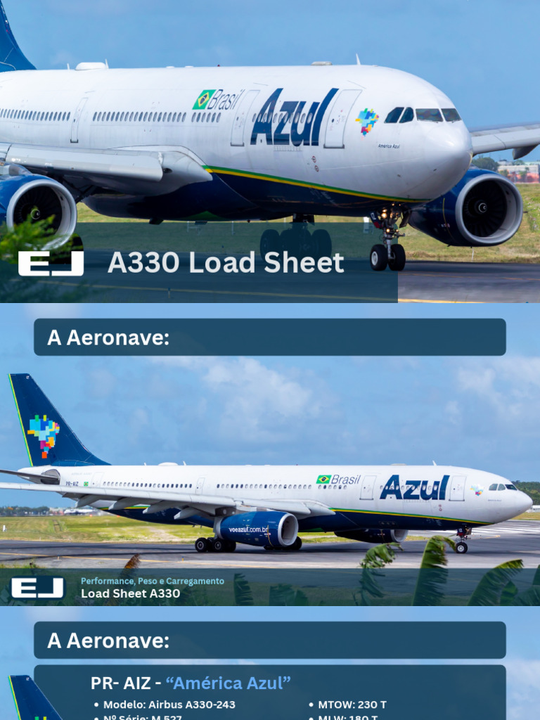 Load Sheet A330 | PDF | Aeronáutica | Avião a jato