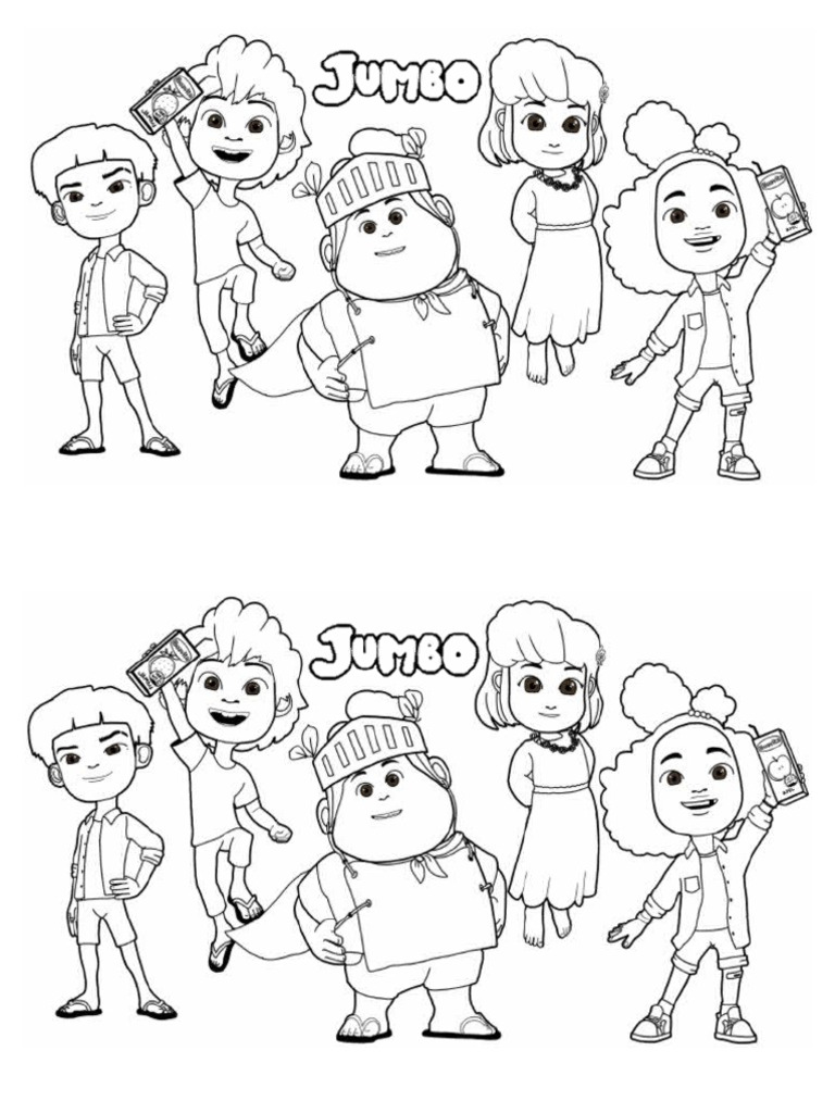 Coloring Page Jumbo | PDF