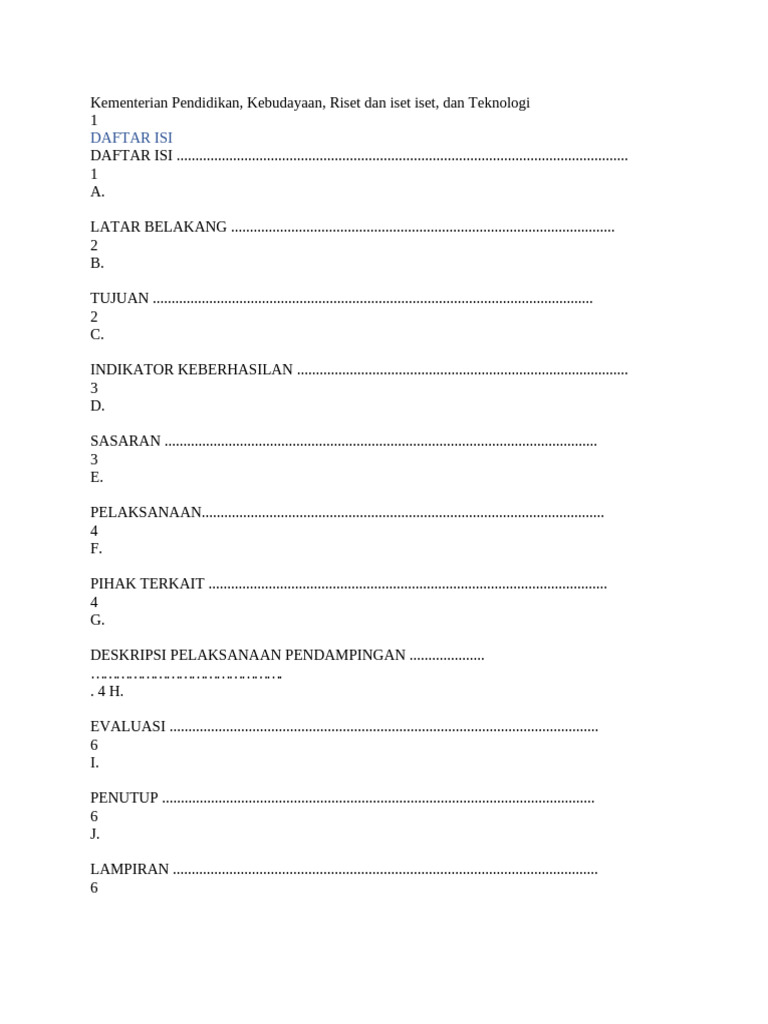Contoh Laporan Pi 6 | PDF