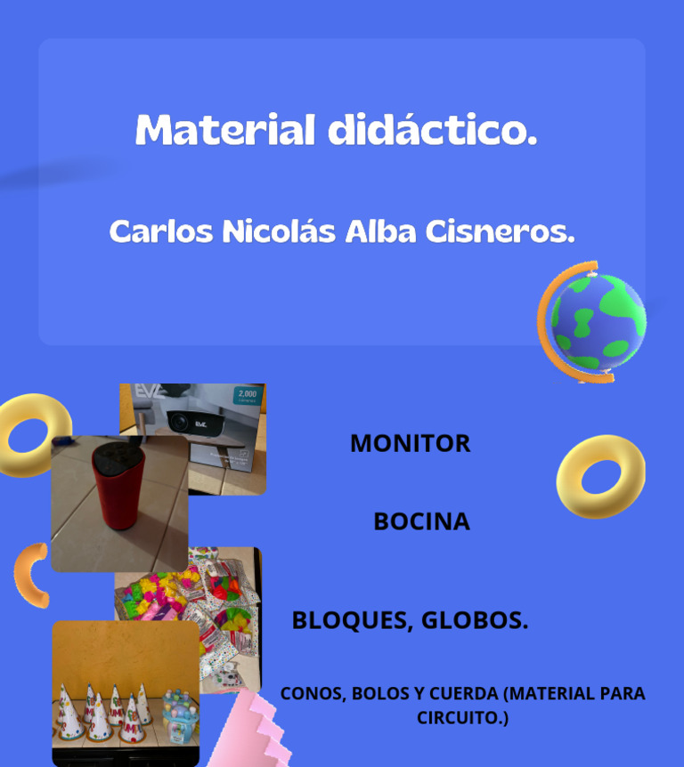 Material Didáctico. Carlos Nicolás Alba Cisneros. | PDF