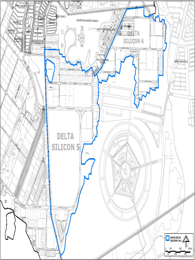 Peta AMDAL Kawasan Delta Silicon 5 & 6 | PDF