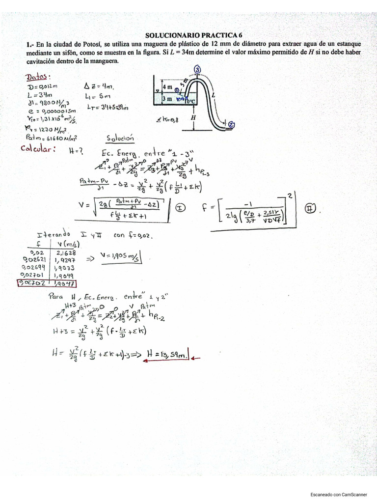 Solucionario P6 Civ229 | PDF