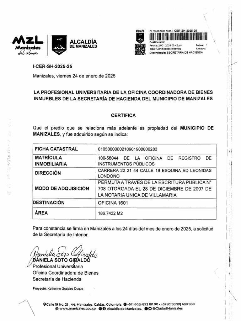 I Cer SH 2025 25 | PDF | Derecho Civil (Common Law)